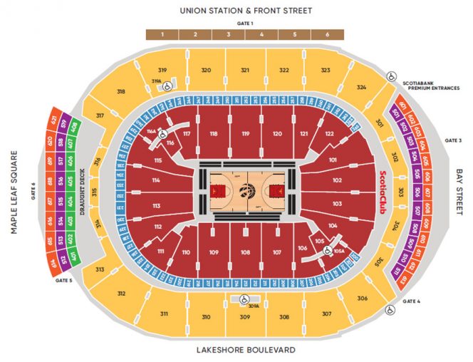 Toronto Raptors - Scotiabank Arena Guide | Basketball Tripper